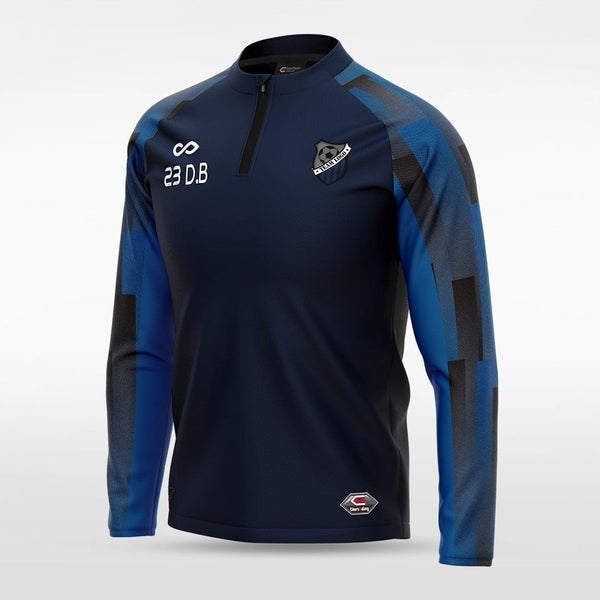 Embrace Urban Forest - Customized Men's 1/4 Zip Jacket-XTeamwear