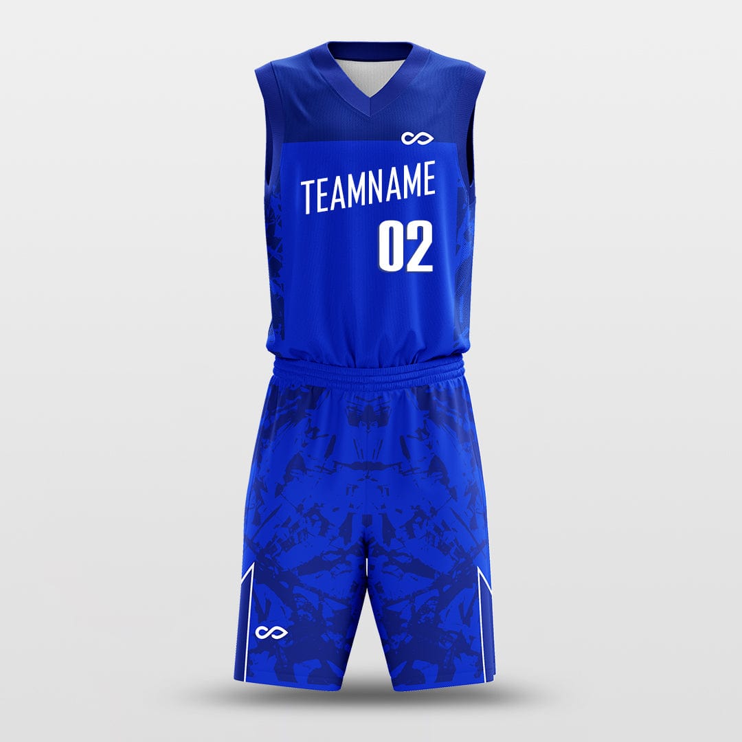 At Will - Customized Basketball Jersey Design Blue Print – CIKERS Europe